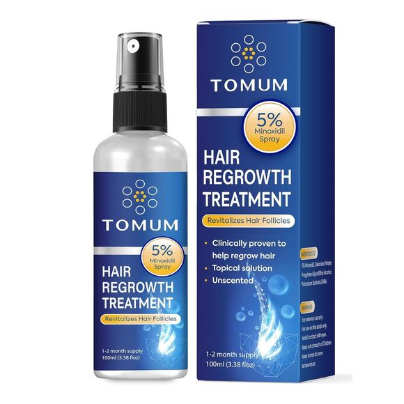 Tomum | Hair | Tomum Hair Regrowth Treatment 5 Minoxidil Spray 0ml 12 ...